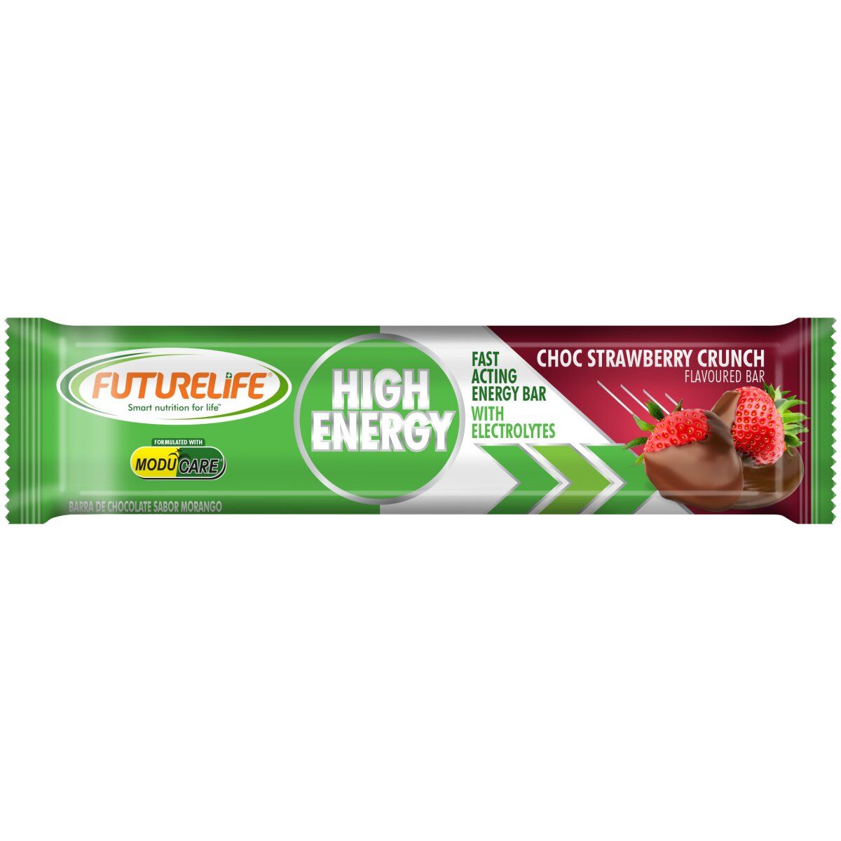 Future Life High Energy Bar 40g Choc Strawberry | futurelifeusa