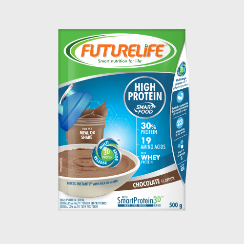 FUTURELIFE High protein Chocolate Porridge or Shake, 500g | futurelifeusa